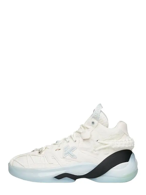 ANTA Klay Thompson "cream White Deconstructed" Sneakers - Beige/black/blue
