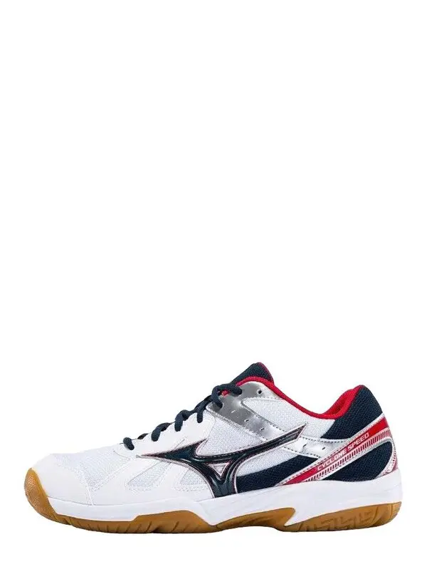 Mizuno Cyclone Speed Sneakers - White/red