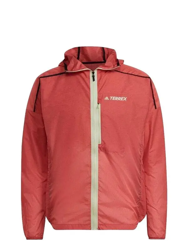 Adidas Reflective Windproof Hooded Jacket - Default Color
