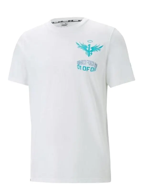 PUMA Melo Ball One Of One Tee 'white - White/blue