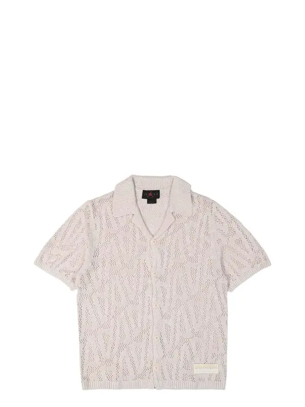 JORDAN X A Ma Maniere Short Sleeve Collared Shirt - Phantom