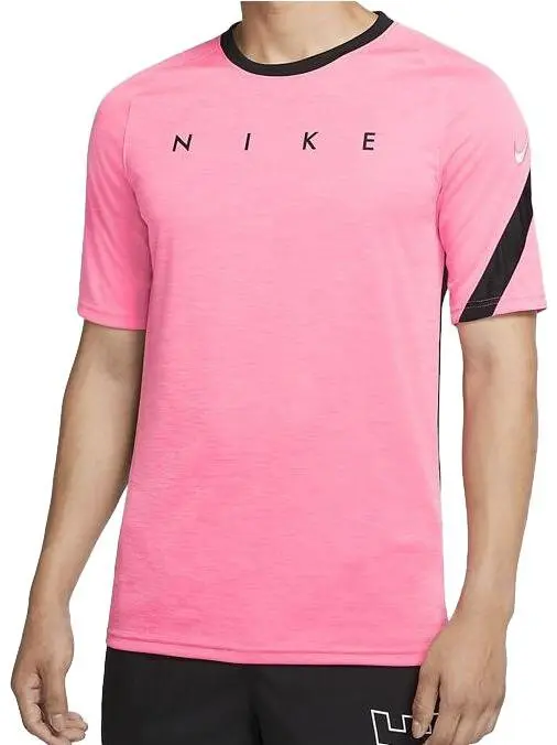 Nike Dri-fit Academy Short Sleeve Shirt - Pink