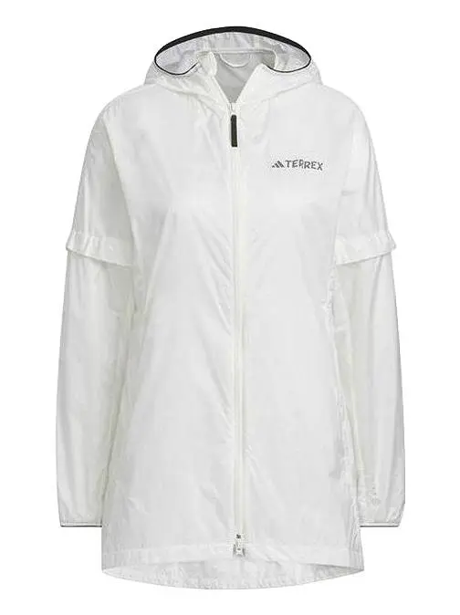 Adidas Windbreaker Jacket - White