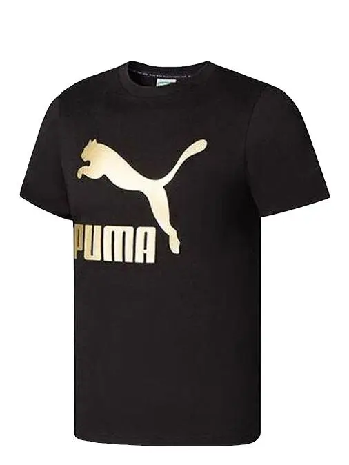PUMA Regular Classic T-shirt - Black