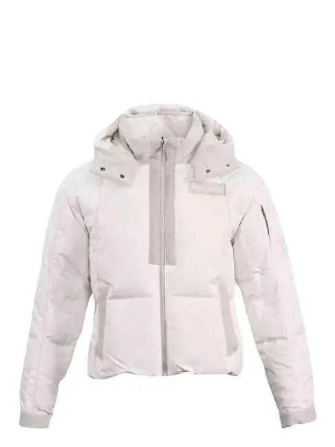 CONVERSE Premium Short Down Puffer Jacket - White
