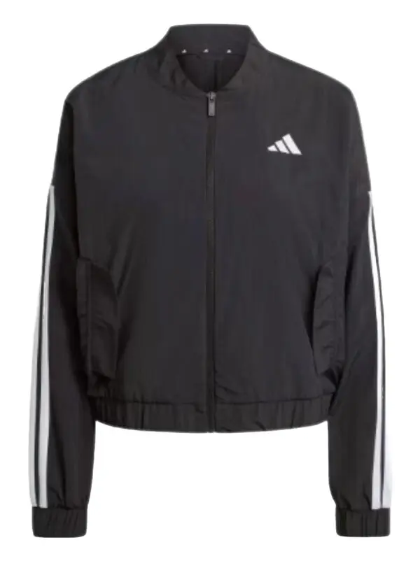 Adidas Essentials 3-stripes Bomber Jacket - Black/white