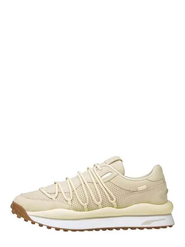 PUMA Lace Rider Prm Sneakers - Khaki/white