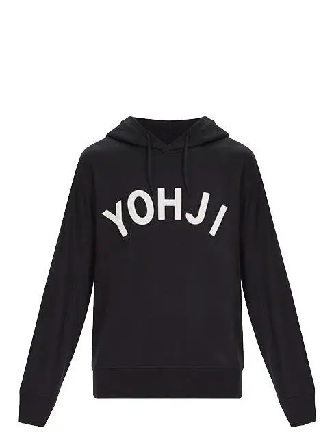 Adidas Y-3 Yohji Logo Hoodie - Black