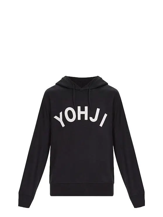 Adidas Y-3 Yohji Logo Hoodie - Black
