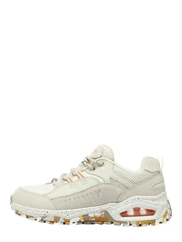 Sketchers Uno Trail Sneakers - Beige/white