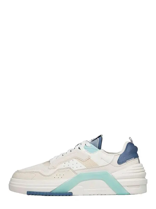 ANTA Away Pro Low "off White Blue" Sneakers - Off White/blue