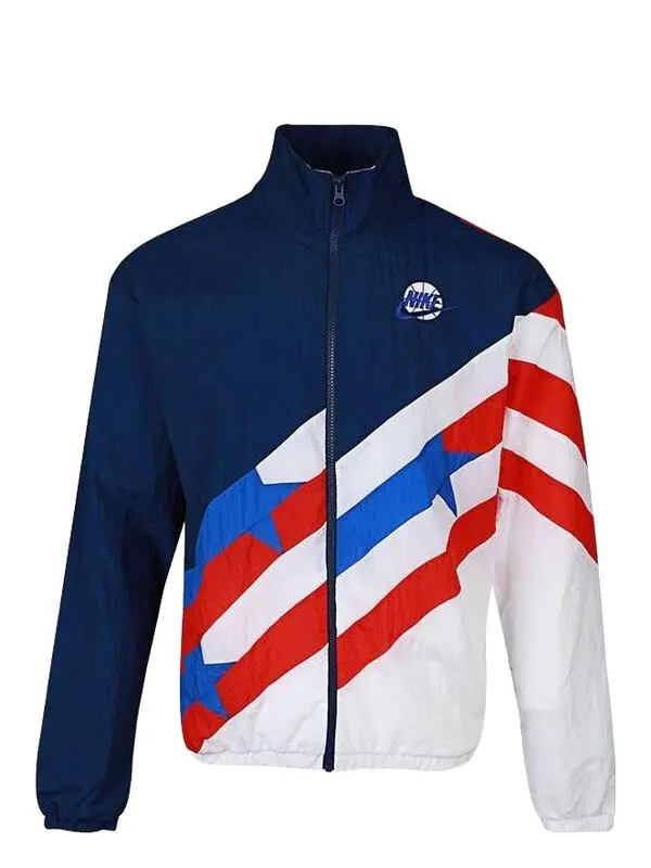 Nike As Nk Throwback Jkt Jacket - Royal Blue