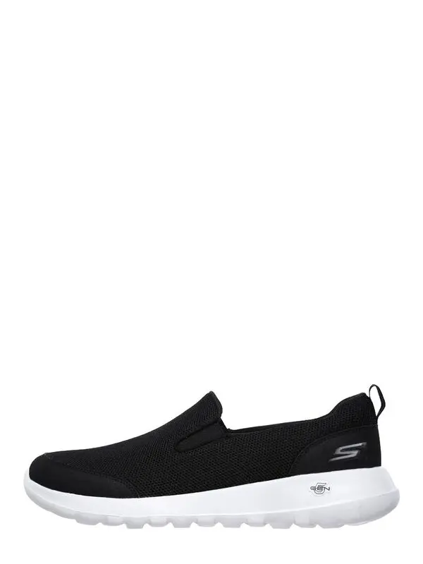 Sketchers Go Walk Max Slip-on Sneakers - Black/white