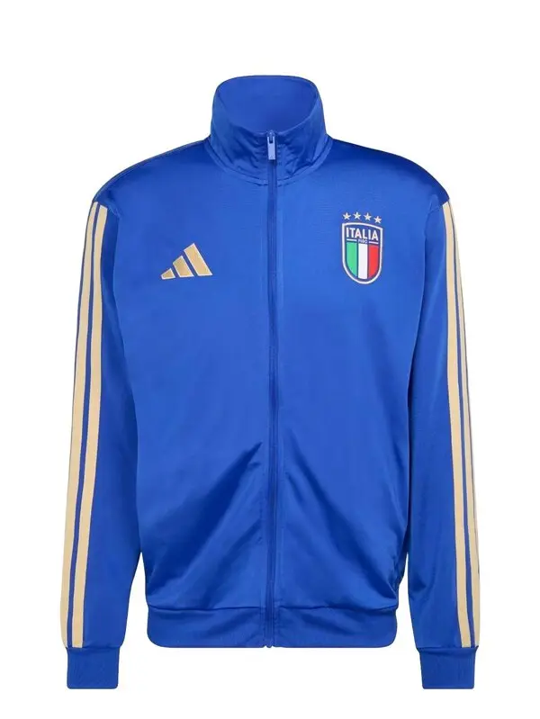 Adidas Italy Dna Track Top - Bold Blue