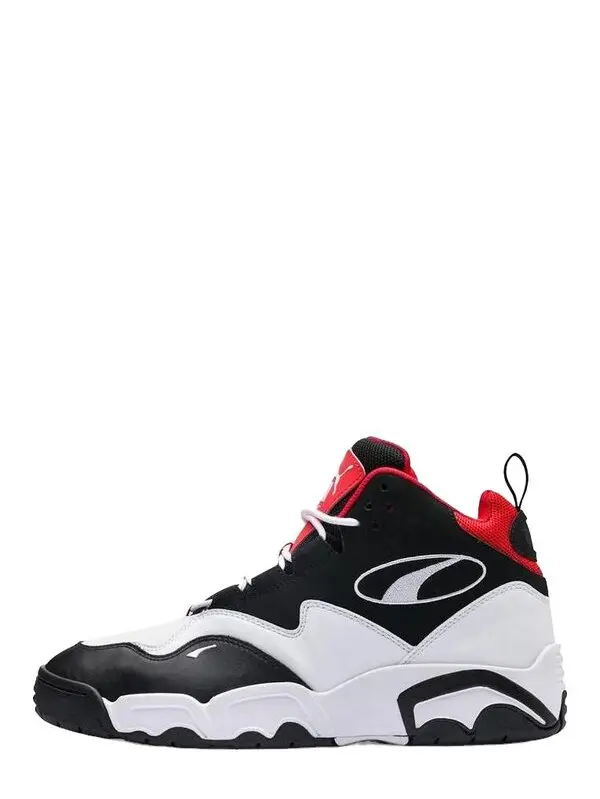 PUMA Source Vintage High Top Sneakers - Black/white/red