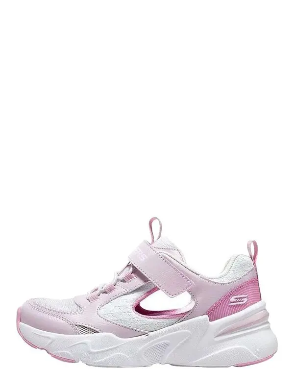 Sketchers D'lites Sneakers - White/pink