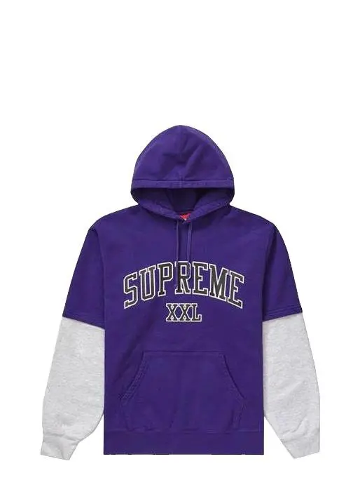 Supreme Hooded Sweatshirt - Purple