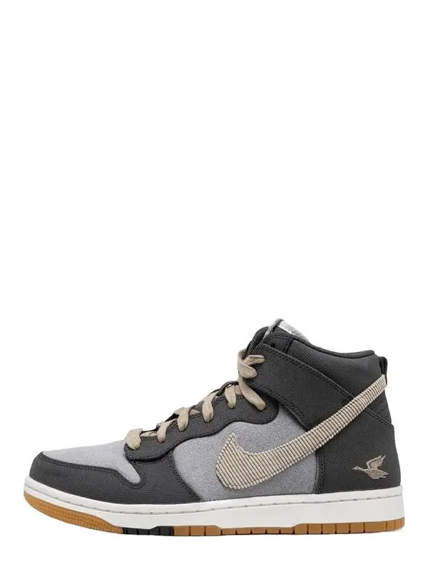 Nike Dunk Comfort Premium High Top Sneakers - Black Glod