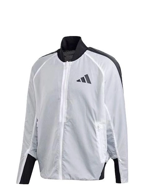 Adidas Vrct Double Sided Sports Logo Jacket - White