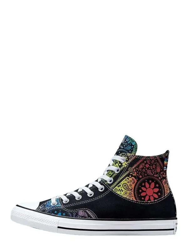 CONVERSE Chuck Taylor All Star High Top Sneakers - Black/green