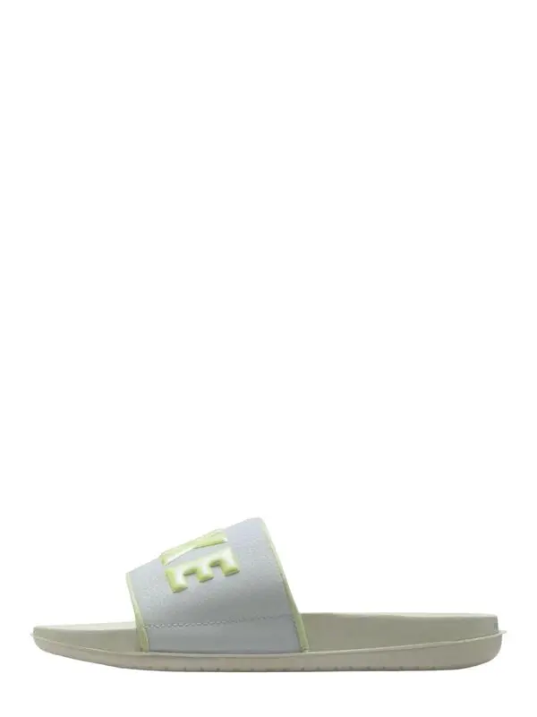 Nike Offcourt Slide - Light Silver/barely Volt