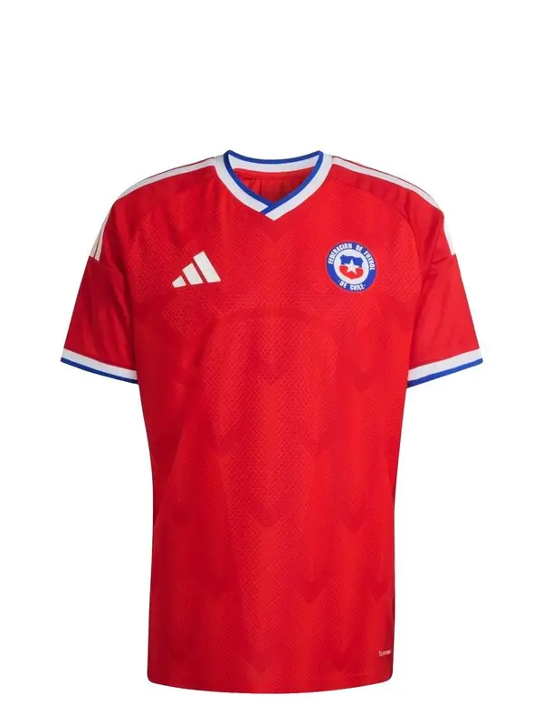 Adidas Chile 26 Home Authentic Jersey - Active Red
