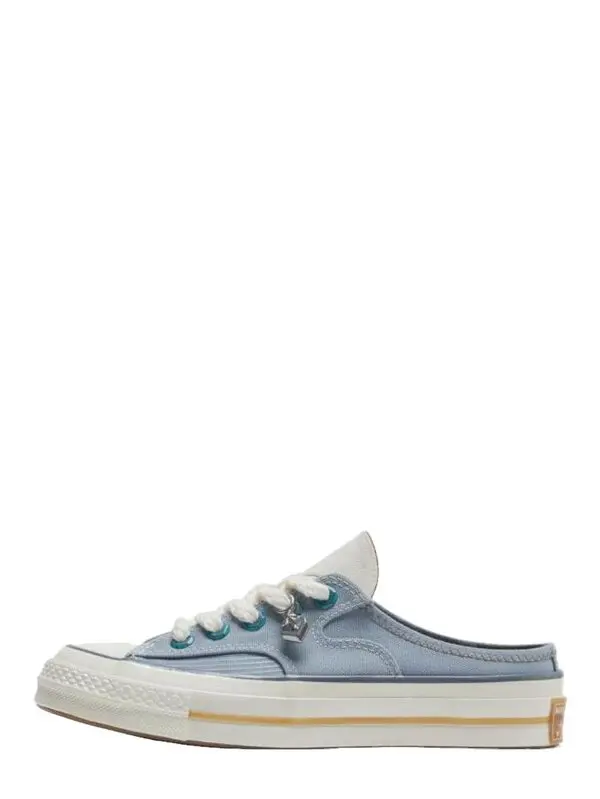 CONVERSE Chuck 70 Mule Sneakers - White/blue