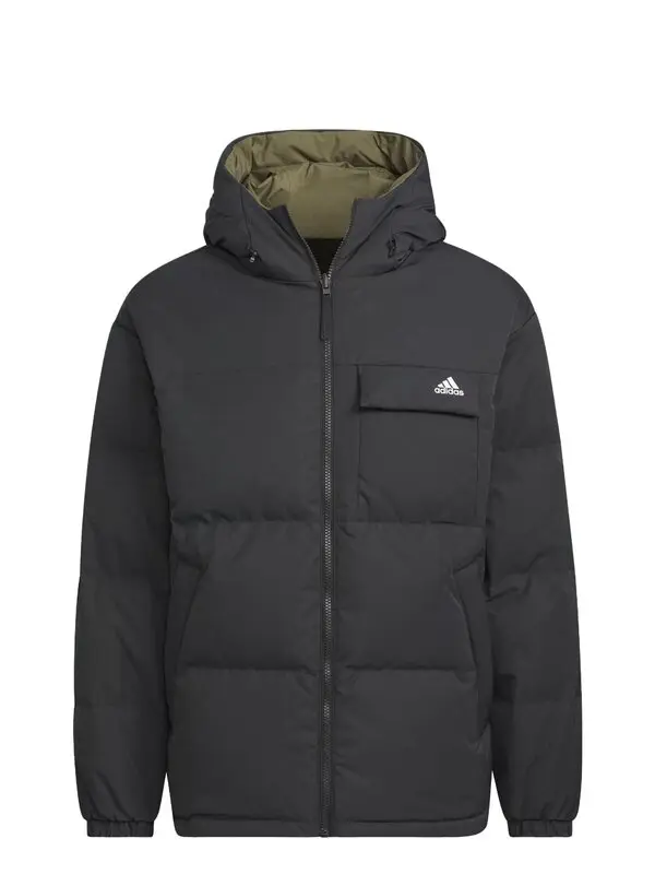 Adidas Down Jacket - Black/green