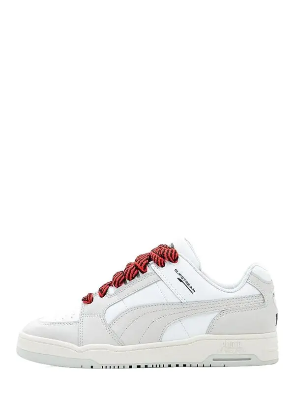 PUMA Slipstream Lo Laces Sneakers - Gray/white