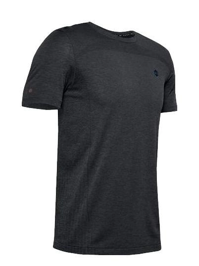 Under Armour Rush Seamless Fitted Short Sleeve T-shirt - Black