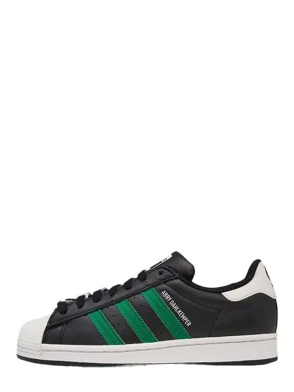 Adidas Superstar 'black Bold Green - Black/green