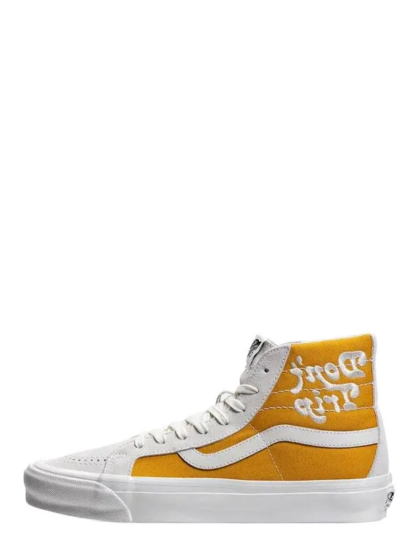 VANS Free & Easy X Og Sk8-hi Lx "don't Trip" High Top Sneakers - Yellow