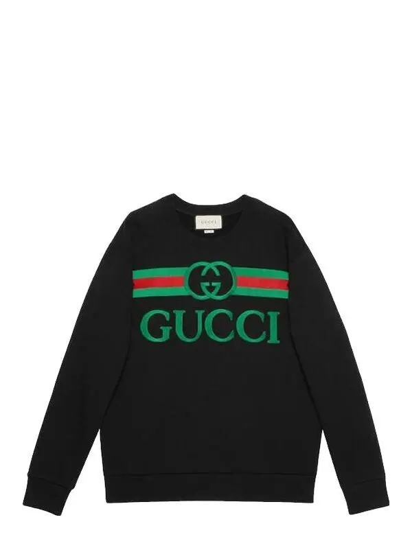 Gucci Big Logo Sweatshirt - Black