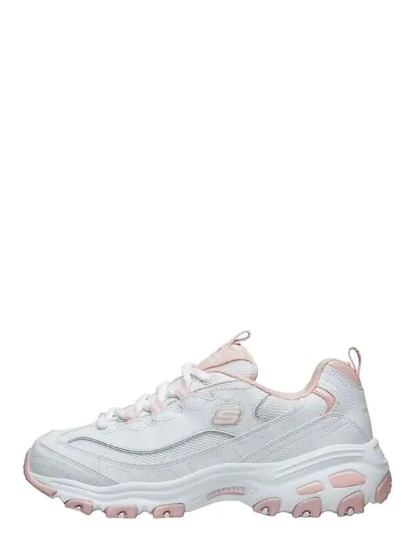 Sketchers D'lites 1.0 Gs Sneakers - Pink/white