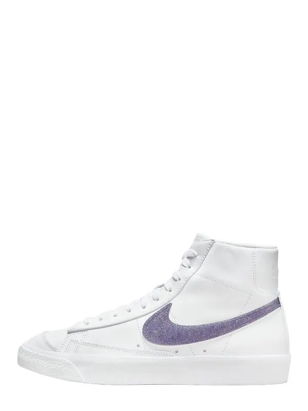Nike Blazer Mid '77 Sneakers - White/purple
