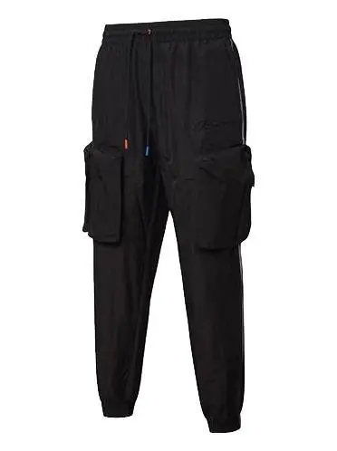 PUMA X Attempt Crossover Casual Drawstring Woven Long Pants - Black
