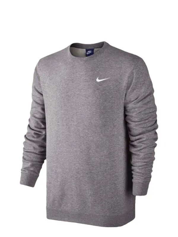 Nike Swoosh Crewneck Sweatshirt - Grey