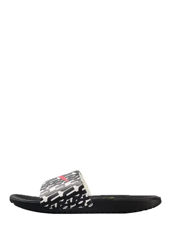 Nike Kawa Print Slide 'just Do It - Black