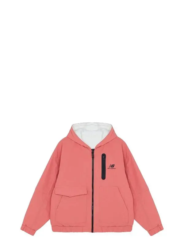 NEW BALANCE Sports Hooded Jacket - Pink