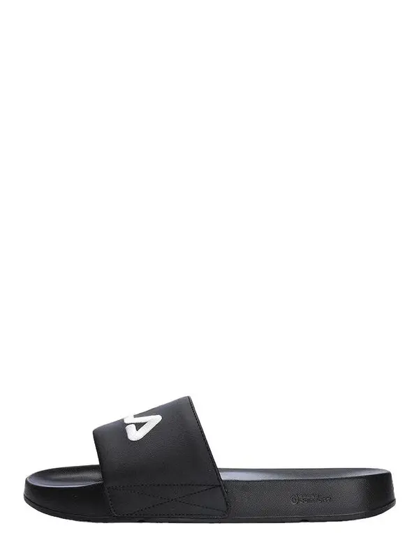 FILA Drifter Slides - Black/white/red