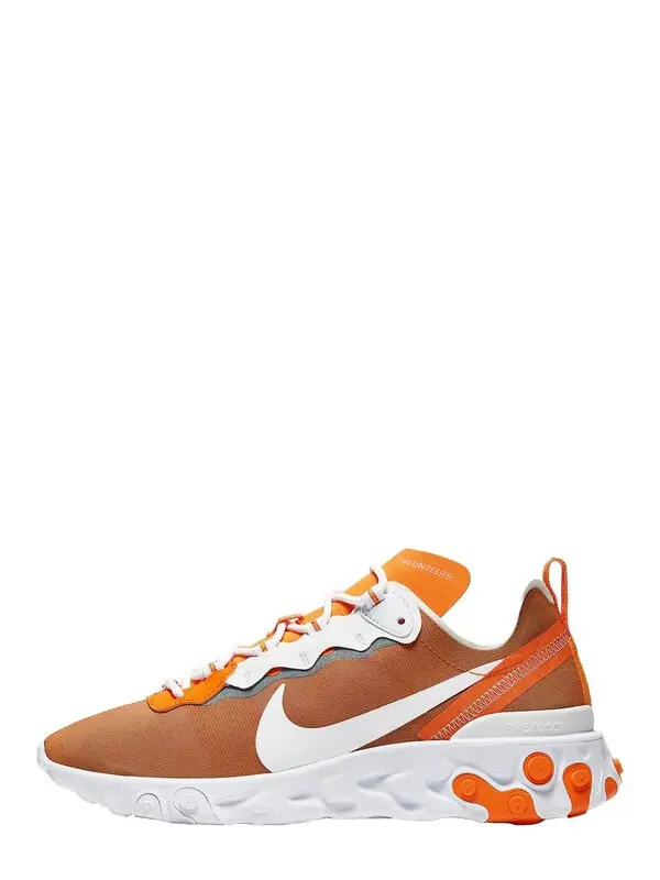 Nike React Element 55 'tennessee Volunteers' Sneakers - Bright Ceramic/white/cool Grey
