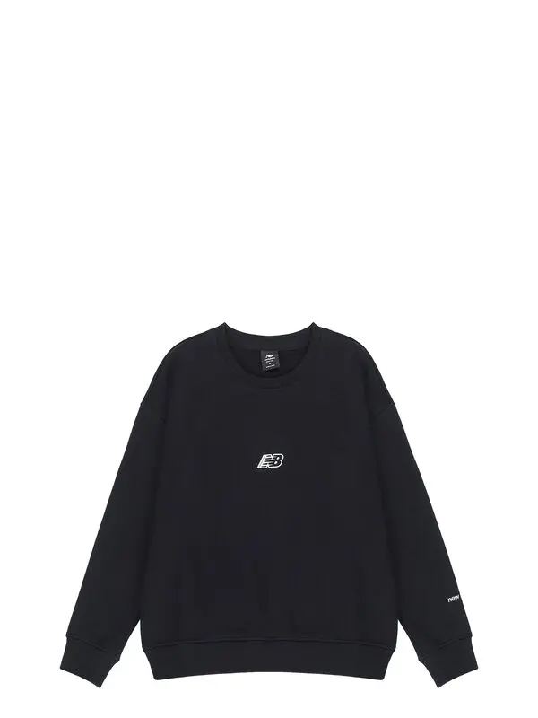 NEW BALANCE Essentials Sweatshirt - Black/white