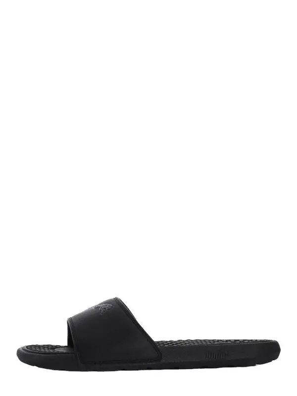 PUMA Cool Cat Sport Glitter Slides - Black/silver