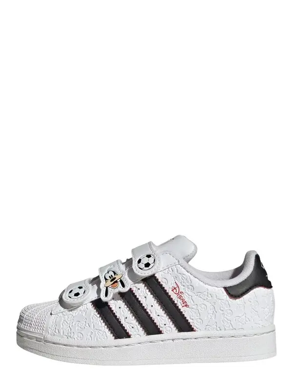 Adidas X Disney Superstar Ii Comfort Closure Sneakers - Cloud White/core Black/red