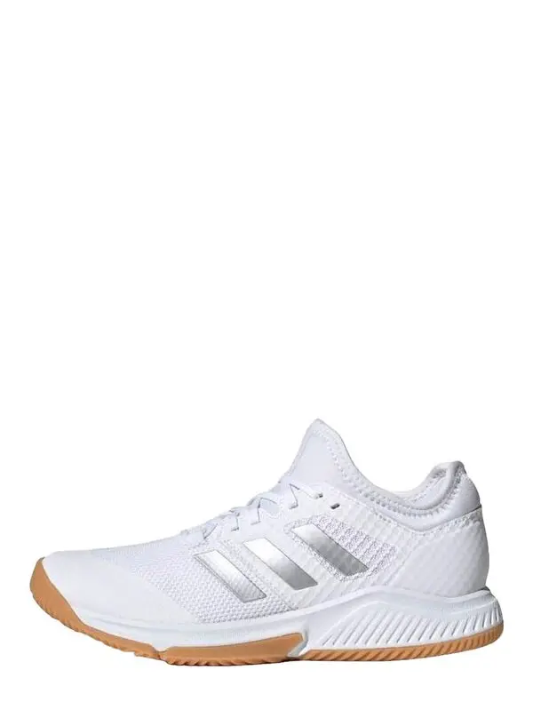 Adidas Court Team Bounce Athletic Shoes - White/silver