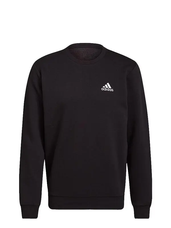 Adidas Pullover With Crewneck And Logo - Black