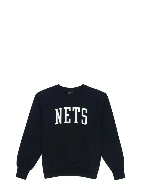 Nike Brooklyn Nets Crewneck - Black