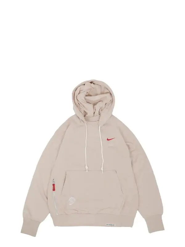 Nike Standard Issue Cny Hoodie 'year Of The Dragon - Beige/red