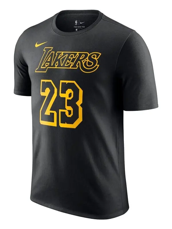 Nike Nba Lakers Lebron James T-shirt - Black