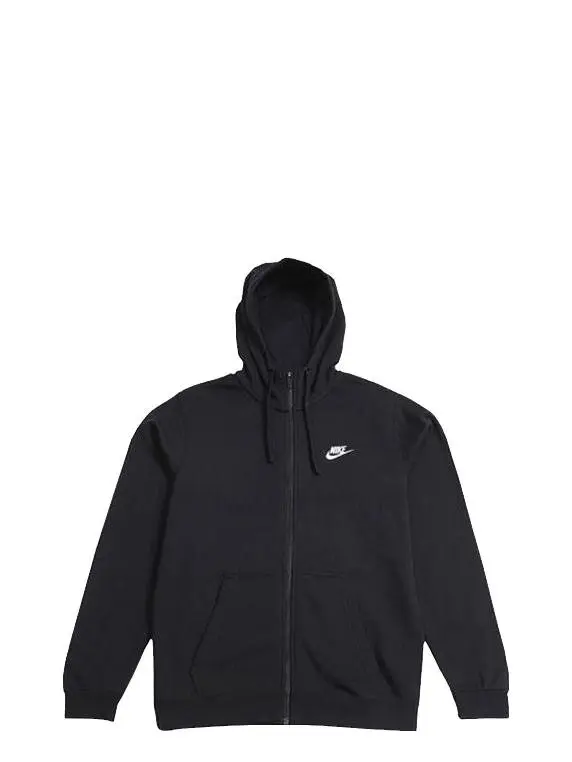 Nike Hooded Fleece Jacket - Black
